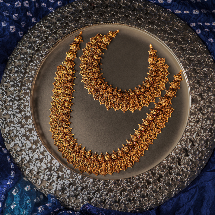 Pushpalata 22kt Gold Haar – SIROYA Jewellers